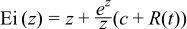 Exponential Integral Ei - 1.50.0